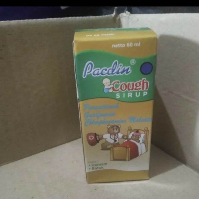 PACDIN COUGH SYRUP RASA ORIGINAL || OBAT DEMAM DAN BATUK | Lazada Indonesia