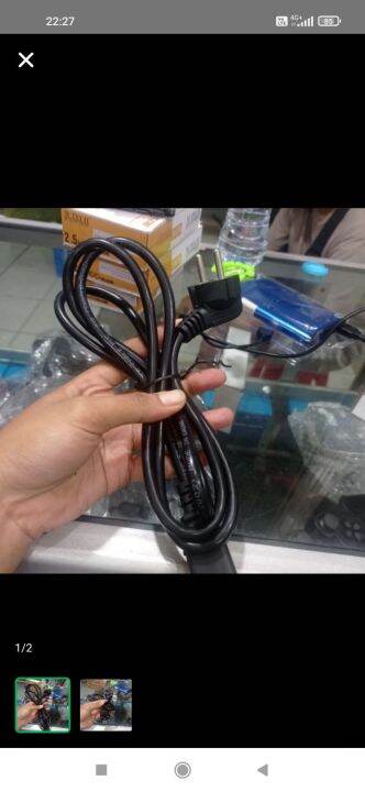 Kabel power / kabel listrik PlayStation 3 fat. | Lazada Indonesia