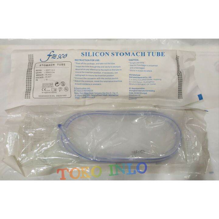 NGT Silicone/Stomuch Tube Silicone/Nasogatric Tube/Selang Makan ...