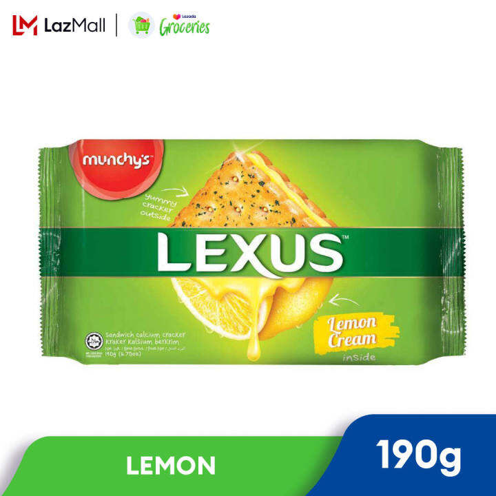 Munchy's LEXUS LEMON SANDWICH 190gm | Lazada