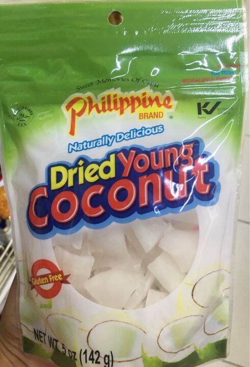 Philippine Brand cebu pasalubong Dried young coconut 142g | Lazada PH