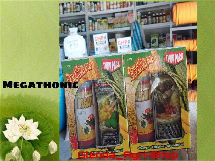 MEGATHONIC 500ml pack INSECTICIDE FOLIAR FERTILIZER + CARDINAL sysmetic ...