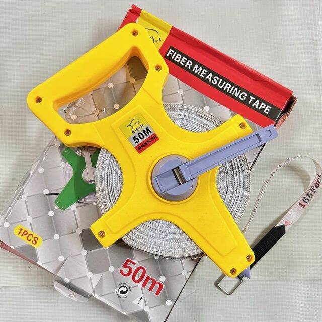 Meteran Tancap / Meteran Tanah / Meteran Rol 30/50/100 Meter | Lazada Indonesia