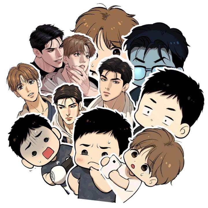 BL | Yaoi | Manhwa Jinx Sticker Pack (35pcs) | Lazada PH