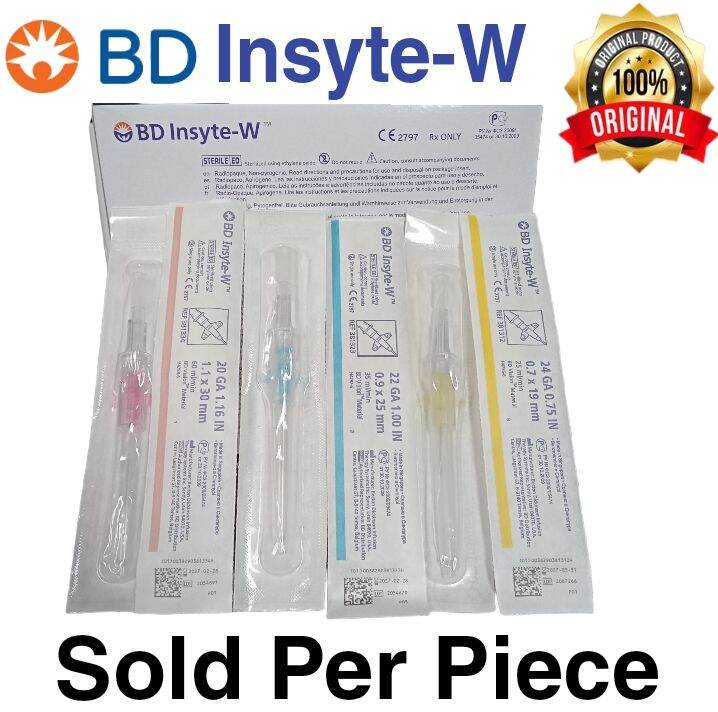 BD Insyte W (with wings IV Catheter)(per pc)Different sizes available ...