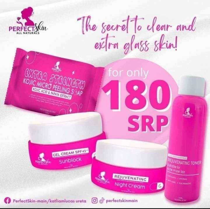 Perfect Skin Rejuvenating Set FDA approved | Lazada PH