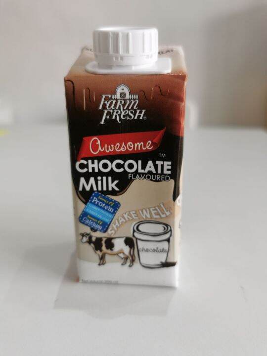 Farm Fresh UHT Chocolate Milk 200ml x 24 (carton ) | Lazada