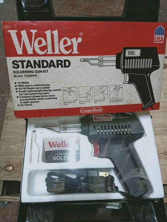 USA WELLER SOLDERING IRON GUN #7200-DPK W/KIT 75 watts | Lazada PH