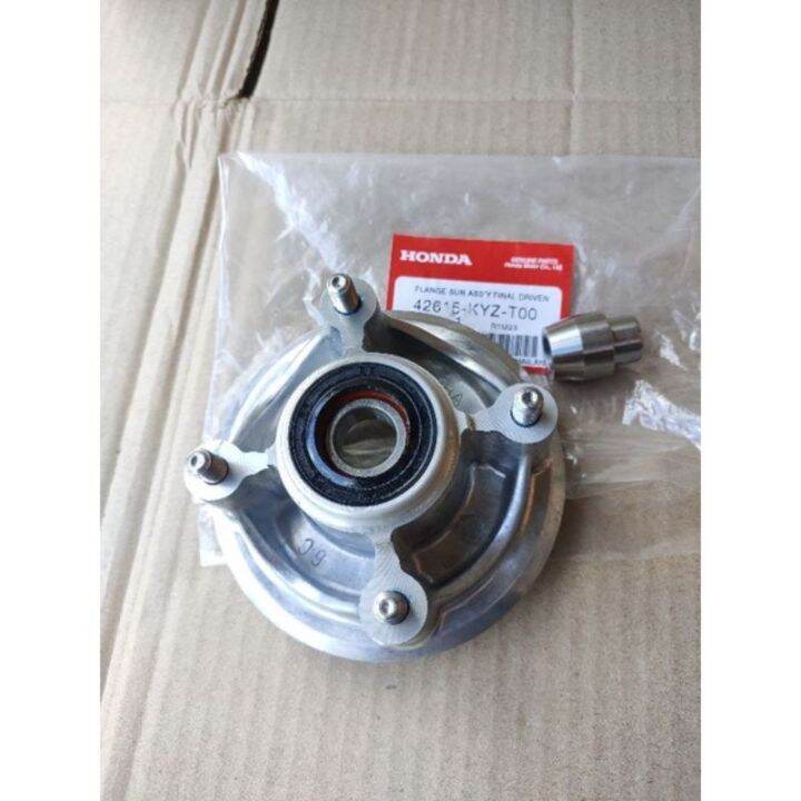 (42615-K76-T60) ชุดดุมยึดสเตอร์หลังแท้ HONDA SUPER CUBรุ่นไฟกลมปี2018-20,เวฟ125i LED1ชุด อะไหล่ ...