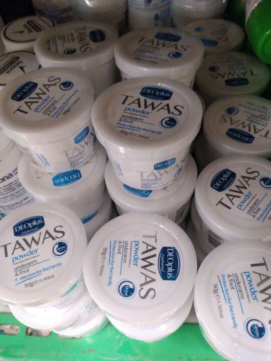 TAWAS POWDER FOR FOOT & UNDERARM 50g by DeoPlus | Lazada PH