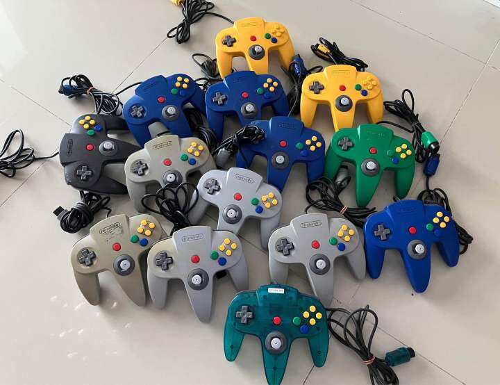 Controller Nintendo 64 จอย N64 สินค้าแท้จากญี่ปุ่น | Lazada.co.th