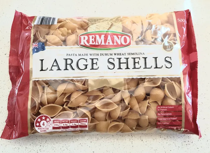 REMANO LArge Shells Pasta Made with Durum Wheat Semolina 500g (Product ...