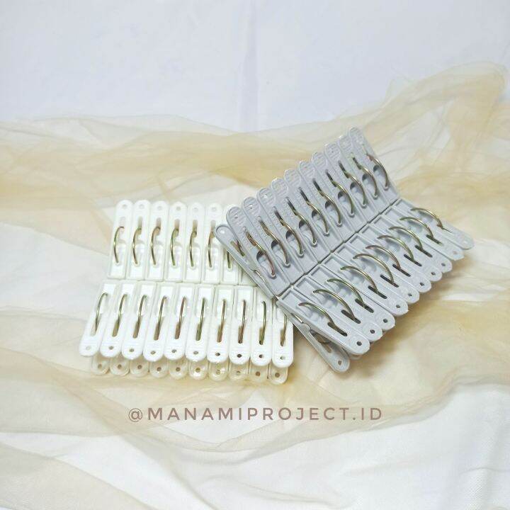 Jepitan Jemuran Baju Putih / Jepitan Baju Putih / Jepitan Jemuran ...