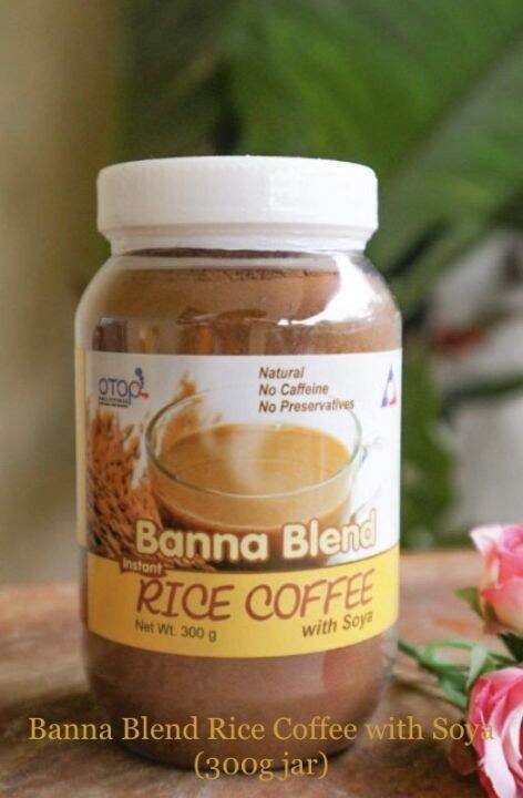 Rice Coffee (Banna Blend Instant Rice Coffee with Soya) | Lazada PH