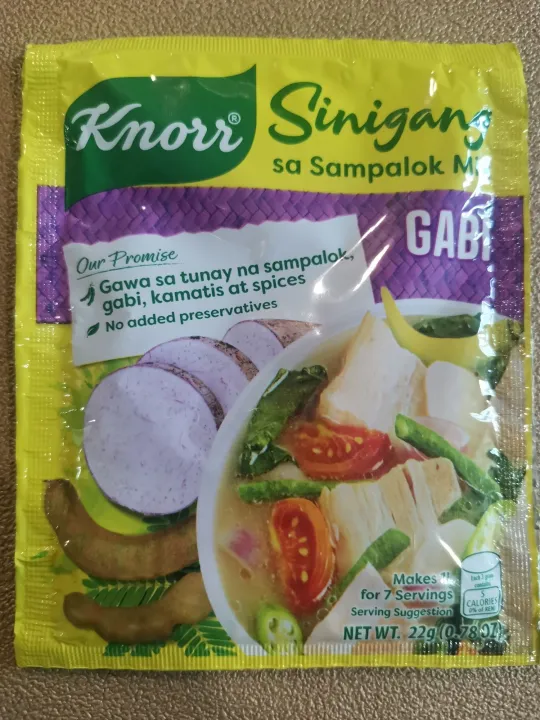 Sinigang mix with gabi 22g | Lazada.co.th