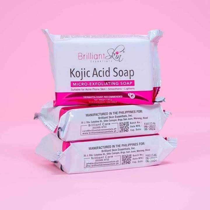 Original Kojic Acid Soap Skin Whithening Skin Care Brilliant Skin Kojic ...
