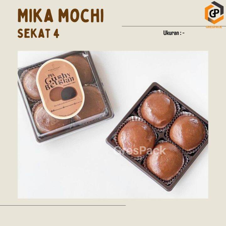 (10pcs) Mika Mochi sekat 4/Mika donat mini/mika puding mini | Lazada ...
