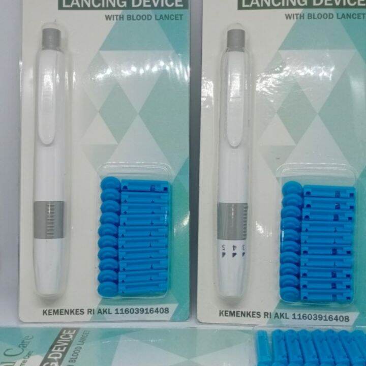 Pen Lancet General Care / Lancing Device General Care dan Jarum ...