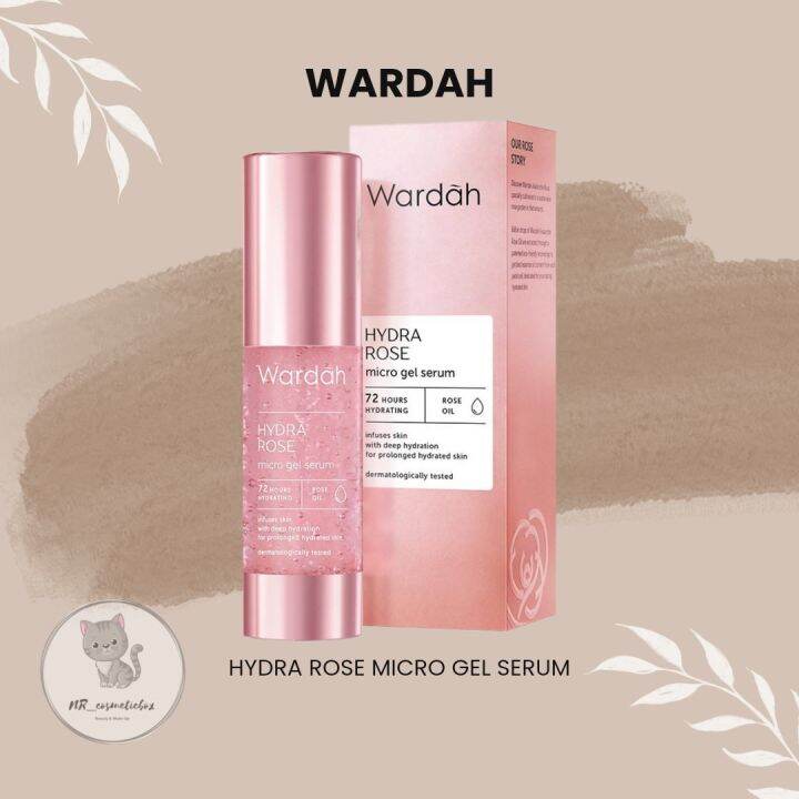 WARDAH HYDRA ROSE Micro Gel Serum 30ml | Lazada Indonesia