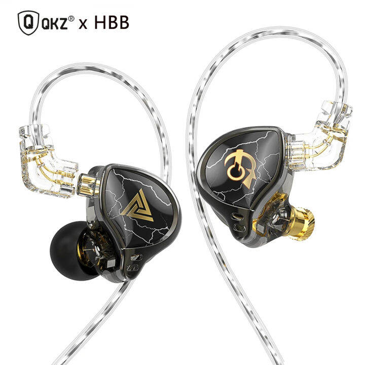หูฟัง QKZ X HBB KOL จูนเสียงเบสพลังรับส่งคลื่นวิทยุที่มีประสิทธิภาพสูง ...