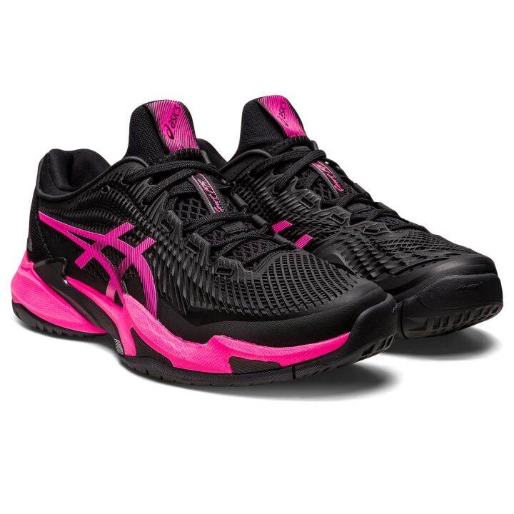 รองเท้าเทนนิส ASICS COURT FF3 BLACK / HOT PINK 2023 MENS | Lazada.co.th
