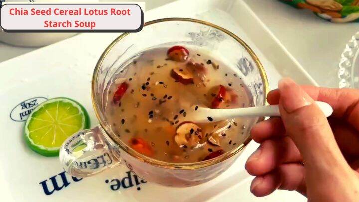 Chia Seed Cereal Lotus Root Powder Mix Nuts Nutrition Weight Loss Diet ...