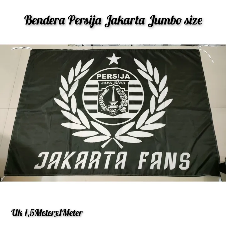 Bendera Persija Jakarta Fans Size Jumbo | Lazada Indonesia