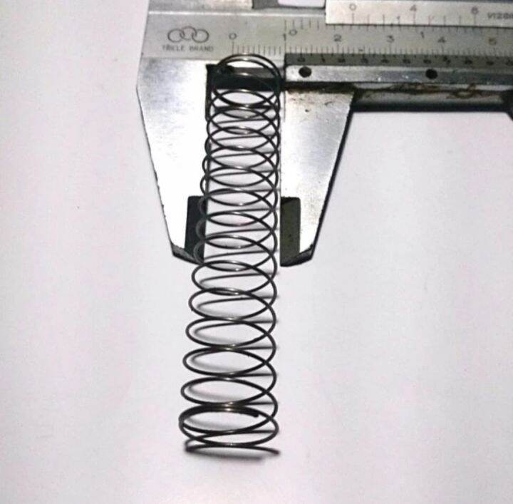 (3 biji) spring tekan 05mm baja od 13mm panjang 66mm | Lazada Indonesia