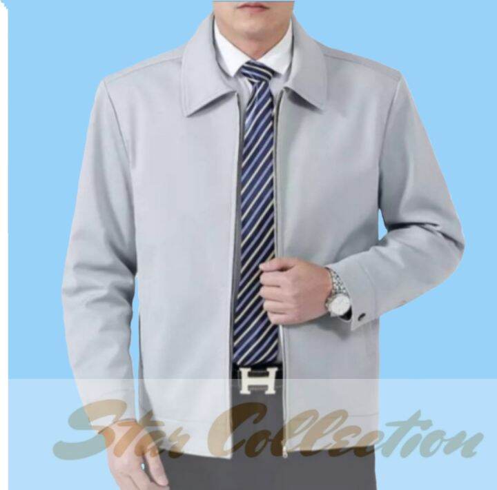 Semi jas pria jasko tebal Jas santai jas seragam jas kantor jas santri ...