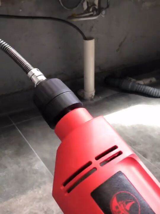 Sewer Dredging Spring 5M/10M/20M Steel Plumbing Clog Drain Remover Tool ...