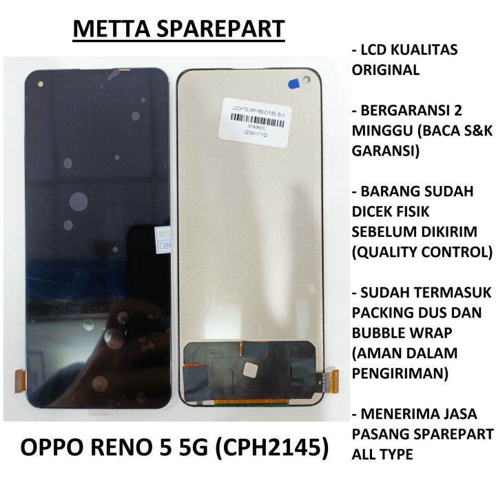 Original OEM LCD Touchscreen Oppo Reno 5 5G (CPH2145) | Lazada Indonesia
