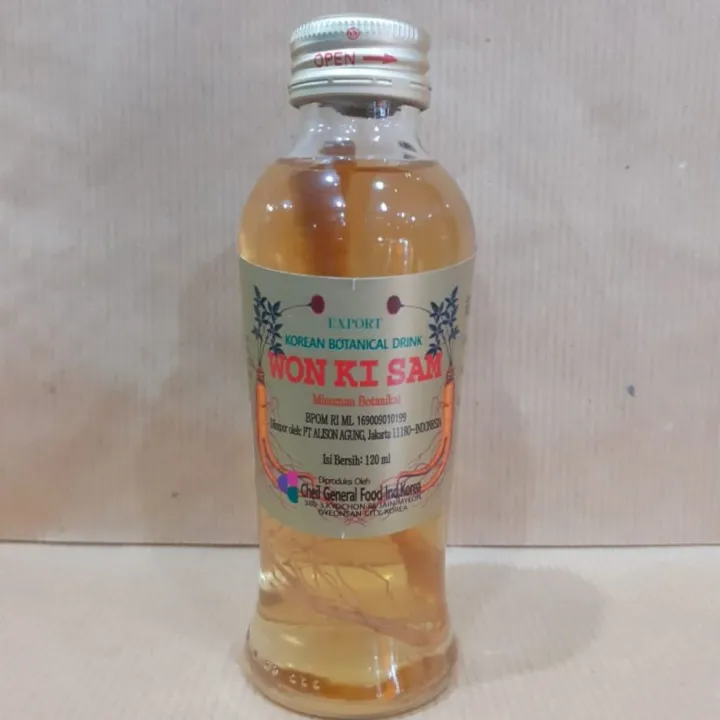 Won Ki Sam ( Korean Botanical Drink) minuman ginseng korea | Lazada ...