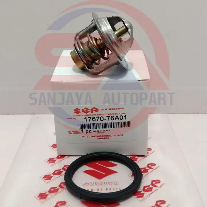 THERMOSTAT TERMOSTAT SUZUKI APV FUTURA INJEKSI APV ARENA 17670-76A01 ...