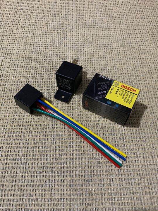 Bosch Relay 30A 12V 5 Pins W/Socket | Lazada PH