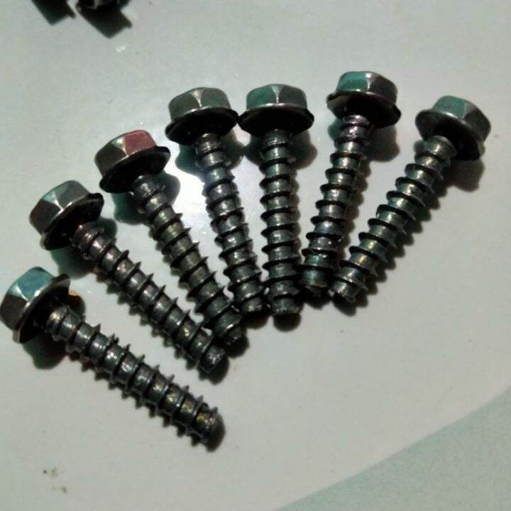 10 pcs baut filter ulir tutup udara Yamaha Mio lama ,Mio sporty, mio m3 ...