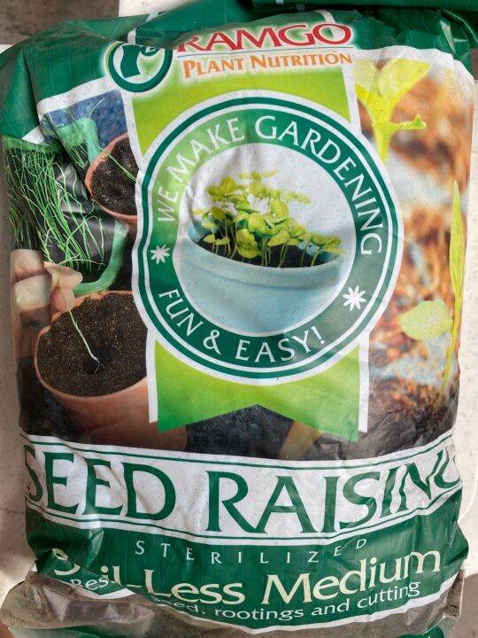 Soil-less Seed Raising Medium 4L cap bag Ramgo | Lazada PH