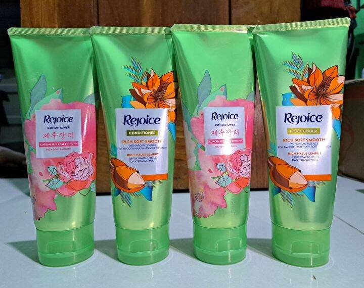 REJOICE CONDITIONER 150ML KOREAN JEJU DAN RICH SOFT SMOOTH | Lazada Indonesia