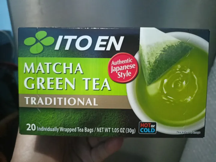 ITO EN Matcha Green Tea Traditional 20 Tea Bags | Lazada PH