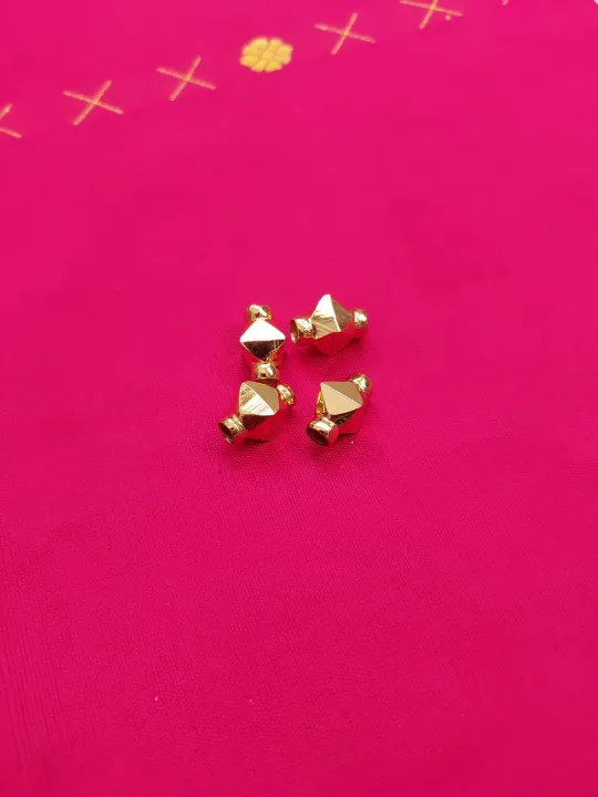 THALI ( KASU 1 Pair ) ( THALI MANI 1 Pair )GOLD PLATE THALI 1 PCS | Lazada