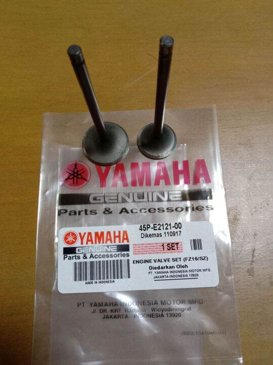 Yamaha genuine intake engine valve set for(Yamaha FZ/SZ16 made in ...