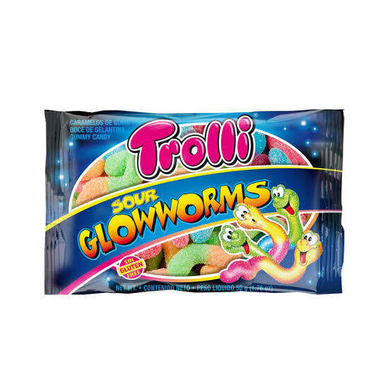 Trolli Sour Glow Worms 45g | Lazada PH