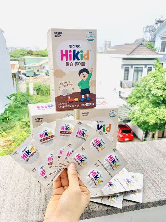 SỮA VIÊN DẠNG KẸO CANXI HIKID VỊ SOCOLA 120 viên | Lazada.vn