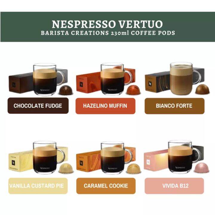 VERTUO Nespresso Capsules Collection | Lazada PH
