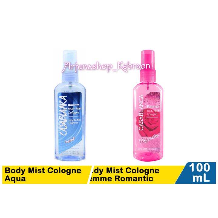CASABLANCA Body Mist Cologne 100ml | Lazada Indonesia