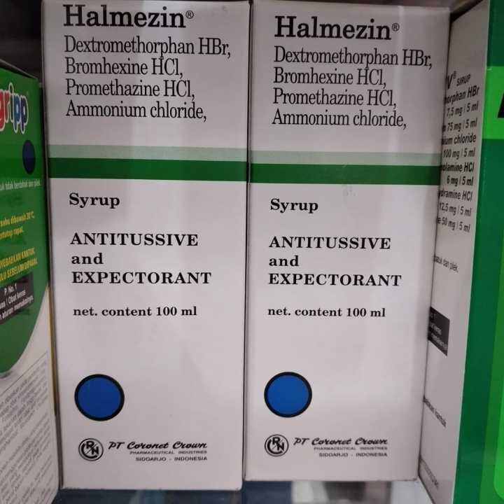 Sirup Batuk Kering dan Dahak plus gatal tenggorokan H4Lmezin syr ...