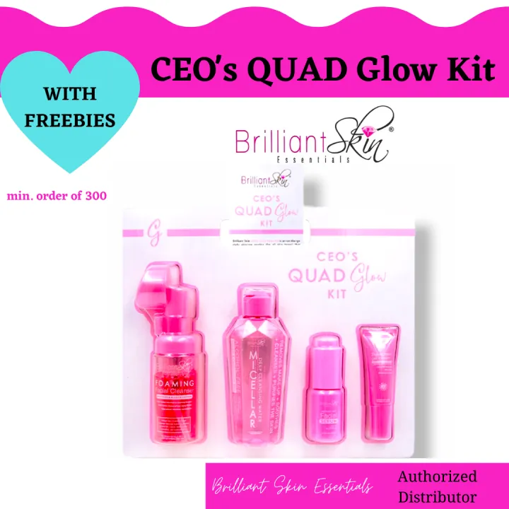 Brilliant Skin CEO Quad Glow Kit | Lazada PH