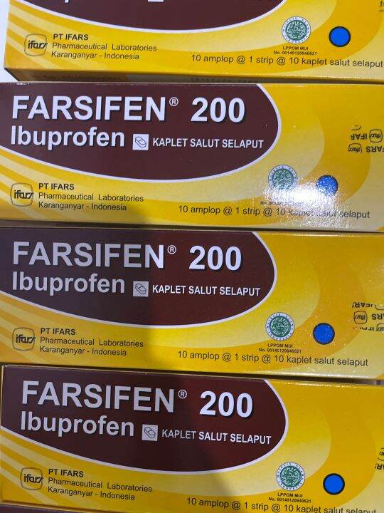 Farsifen 200mg ibu profen 200mg | Lazada Indonesia
