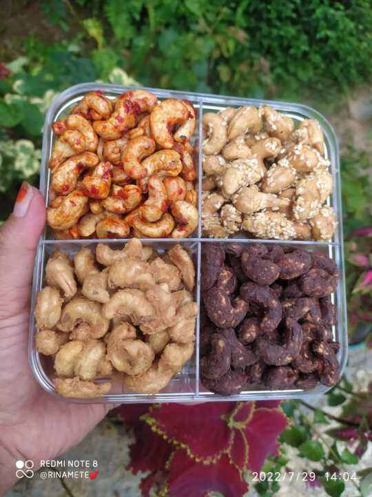 KACANG METE MATANG VARIAN 4 RASA/KACANG METE TOPLES 4 SKAT | Lazada ...
