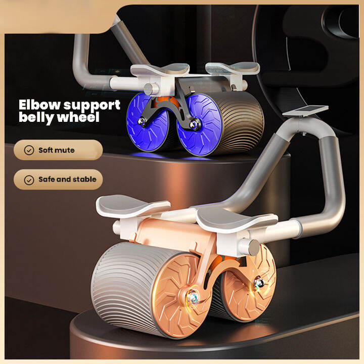 GVHJ ล้อบริหารหน้าท้องสำหรับออกกำลังกายเครื่องสร้างกล้ามเนื้อยืดอุปกรณ์ ...