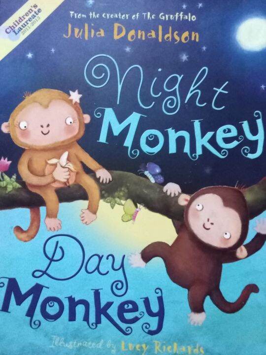 Night Monkey Day Monkey by Julia Donaldson 6 U | Lazada PH